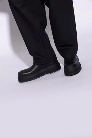 JIL SANDER Round Toe Chelsea Boots