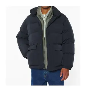Maison Kitsuné Quilted Down Puffer Jacket - Black