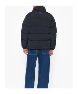 Maison Kitsuné Quilted Down Puffer Jacket - Black