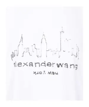 Alexander Wang Logo-printed Oversized T-shirt
