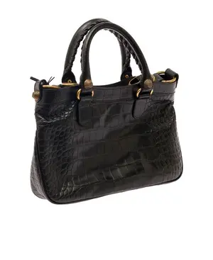 Balenciaga Neo Cagole Xs Handbag - Black