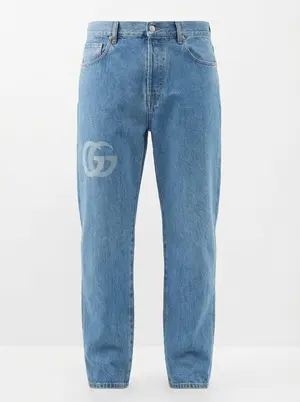 Gucci Printed Jeans For Men
