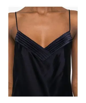 FORTE_FORTE V-neck Top With Adjustable Straps