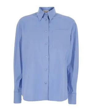 Semicouture Straight Hem Shirts For Women