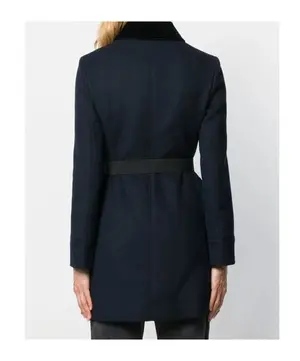 Gucci Lapel Logo Coat