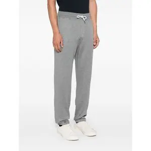Brunello Cucinelli Drawstring Straight Leg Pants - Medium Grey