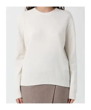 Max Mara Turtleneck Knitted Jumper - Cream