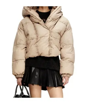 DIESEL® W-illey-s2 Puffer Jacket - Beige