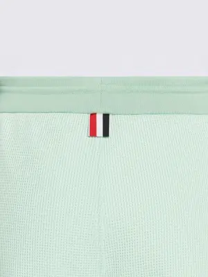 Thom Browne 4-bar Stripe Waffle Sports Shorts