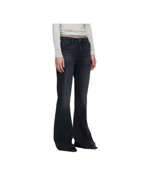 Citizens Of Humanity Lilah Flare Welt Pocket Jeans - Black