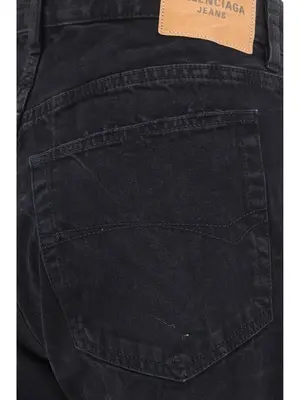 Balenciaga Low-waisted Straight-leg Jeans