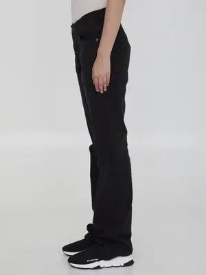 Balenciaga Low-waisted Straight-leg Jeans