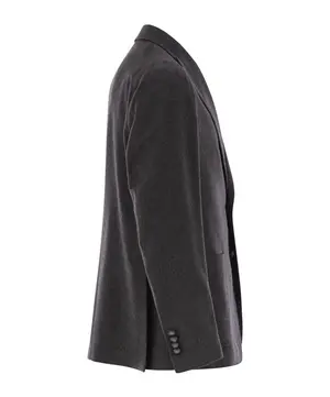 Tagliatore Two-button Patch Pocket Jacket - Black