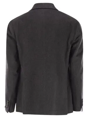 Tagliatore Two-button Patch Pocket Jacket - Black