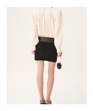 Chloé Oversized Ruffled Blouse
