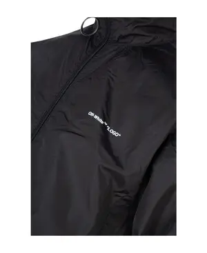 Off-White Logo Zipper Jacket