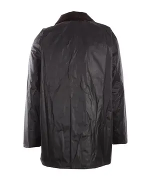 Barbour Beaufort Wax Jacket - Black