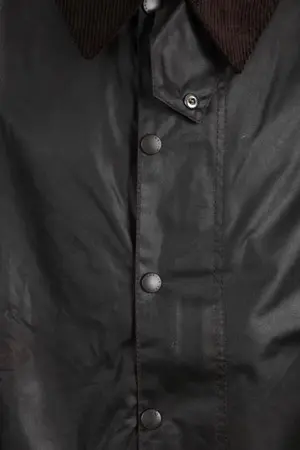 Barbour Beaufort Wax Jacket - Black
