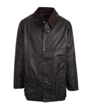 Barbour Beaufort Wax Jacket - Black