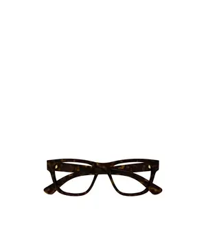 Gucci Square Frame Glasses - Havana