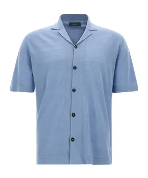 ZANONE Knitted Short Sleeve Shirt