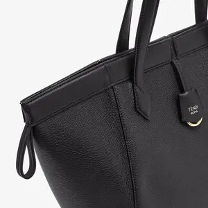 Fendi Origami Medium Tote Bag - Black