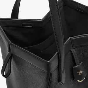Fendi Origami Medium Tote Bag - Black