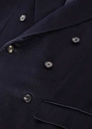 Loro Piana Lapel Long-sleeved Suit Jacket
