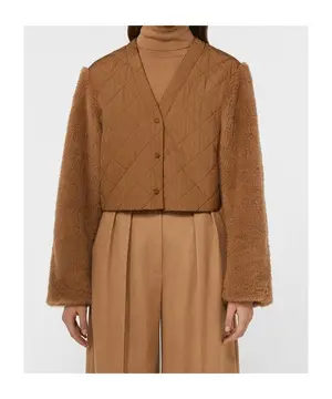 Max Mara Santos Double-breasted Coat - Camel