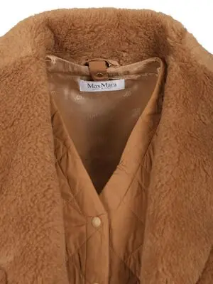 Max Mara Santos Double-breasted Coat - Camel
