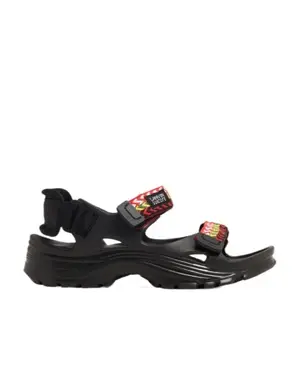 LANVIN X Suicoke Logo Patch Open Toe Sandals