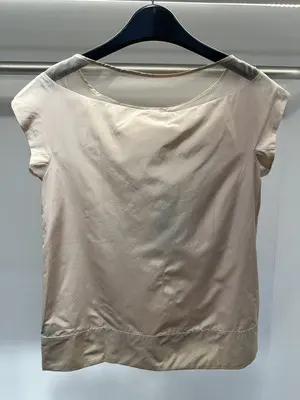 Max Mara Short-sleeved Top With Logo