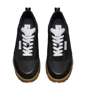 Thom Browne Lace-up Sneakers - Black
