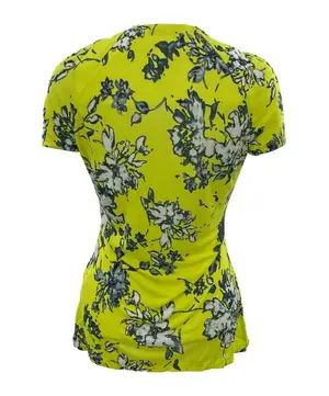 Max Mara Short Sleeve Printed Blouse
