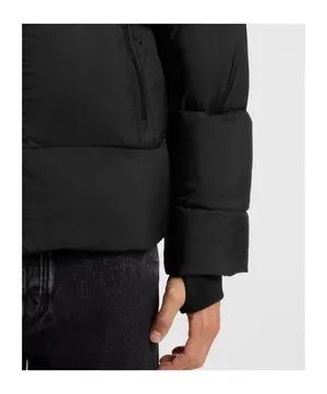 Hugo Boss Padded Zip-up Jacket With Detachable Hood