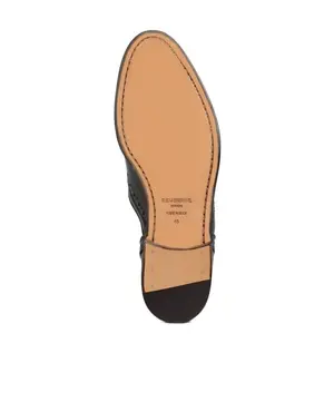 Thom Browne D'orsay Loafers With Brogue Detailing