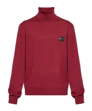Dolce & Gabbana Knitted Roll Neck Jumper