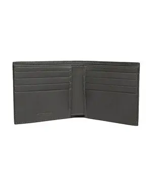 Bottega Veneta Intrecciato Bi-fold Wallet - Black