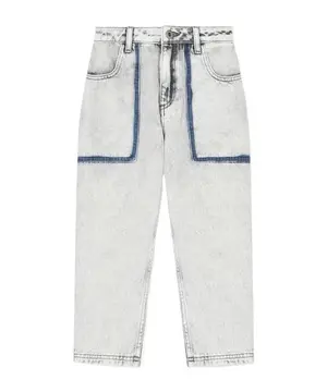 Emporio Armani Side-striped Jeans