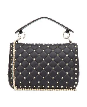 Valentino Garavani Vltn Rockstud Spike Bag - Black