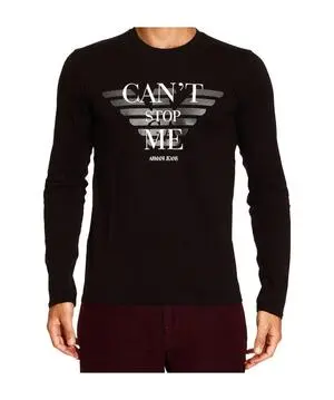 Emporio Armani Logo Long-sleeved T-shirt