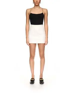 Casablanca Tweed Mini Skirt