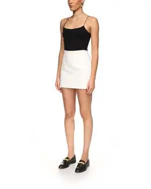Casablanca Tweed Mini Skirt