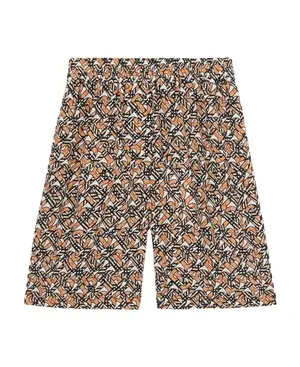 Burberry Monogram-pattern Knee-length Shorts
