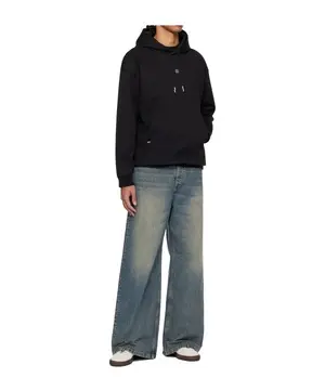 Hugo Boss Long-sleeved Hooded Sweatshirt With Logo Detail