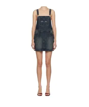 Marissa Chiara Denim Overall Skirt