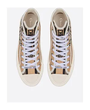 Dior Walk'n' High-top Sneakers - White