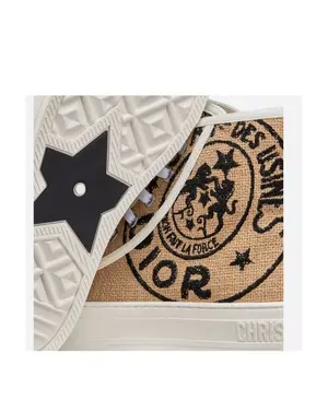 Dior Walk'n' High-top Sneakers - White