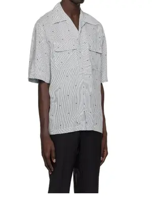 Amiri Lapel Short-sleeved Shirt