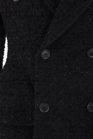 Balenciaga Double-breasted Tweed Blazer